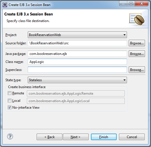 Case Study - Library Book Reservation Web Service | EJB tutorial by Wideskills